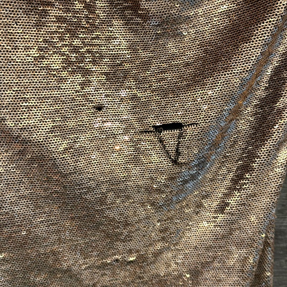 IRO | Dresses | Iro Nwt Gold One Shoulder Dress With Flaws Missing ...